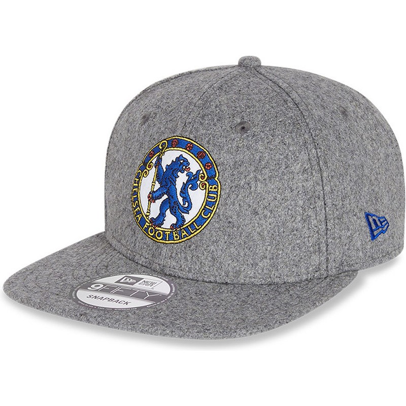 New Era Flat Brim 9FIFTY Low Profile Heritage Chelsea Football Club ...