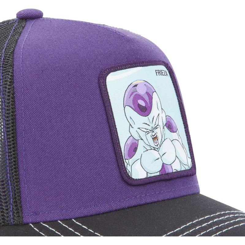 Capslab Frieza DBS2 FRE2 Dragon Ball Purple and Black Trucker Hat ...