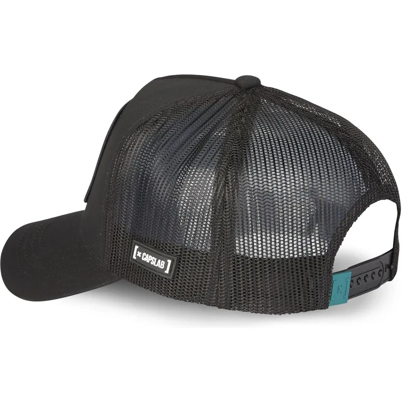 Capslab Dragon Samurai DRA1 Beasts Black Trucker Hat: Caphunters.it